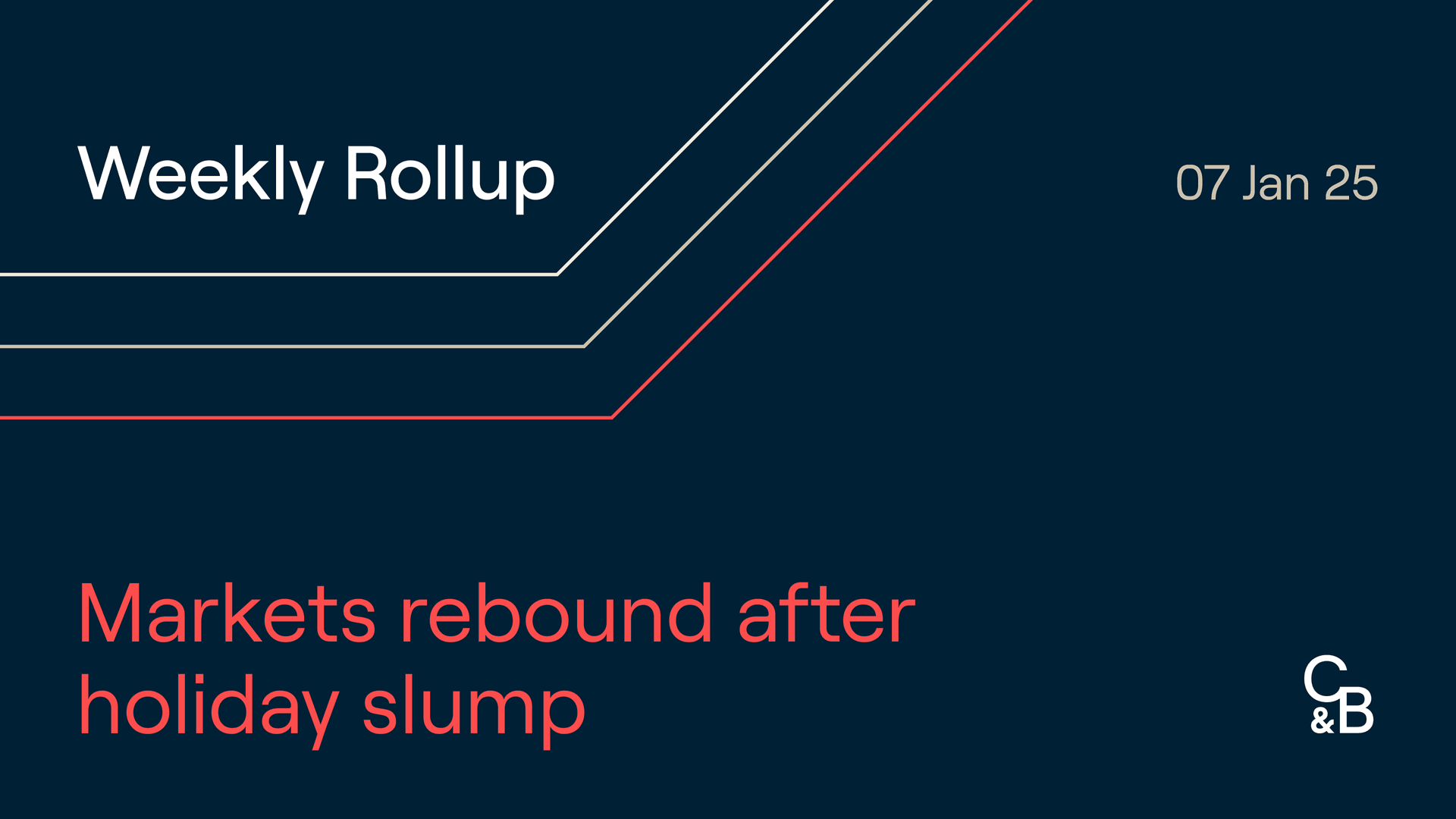 Markets rebound after holiday slump. Plus, Metaplanet buys more bitcoin ...